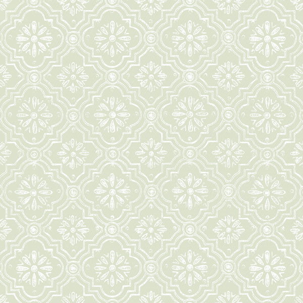 NEW Daphne Wallpaper - Soft Green - Meg Morton