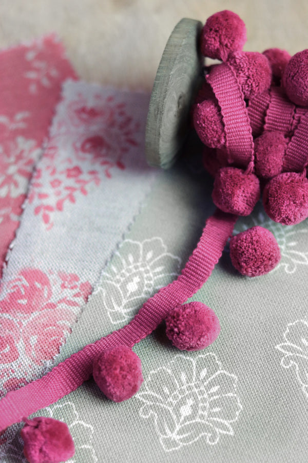 Fabric Trimmings | Handmade Pompom & Fan Edge Trims - Meg Morton