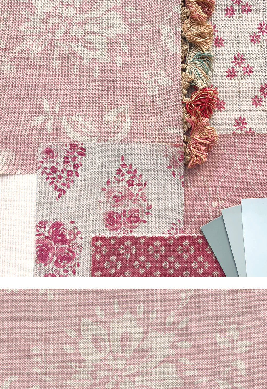 NEW Elise Moodboard - Heather Pink & Faded Raspberry - Meg Morton