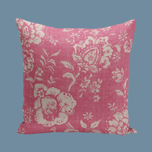 Patterned Linen Cushions | Meg Morton Fabrics