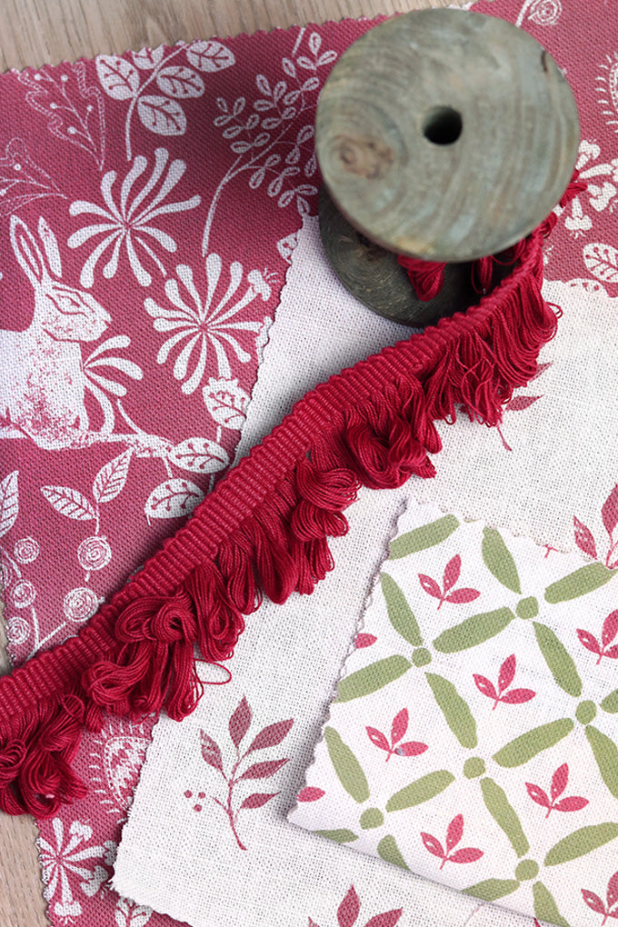 Fabric Trimmings | Handmade Pompom & Fan Edge Trims - Meg Morton