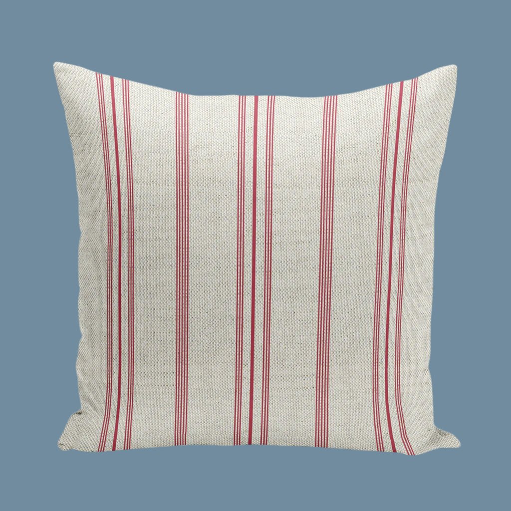 Patterned Linen Cushions | Meg Morton Fabrics