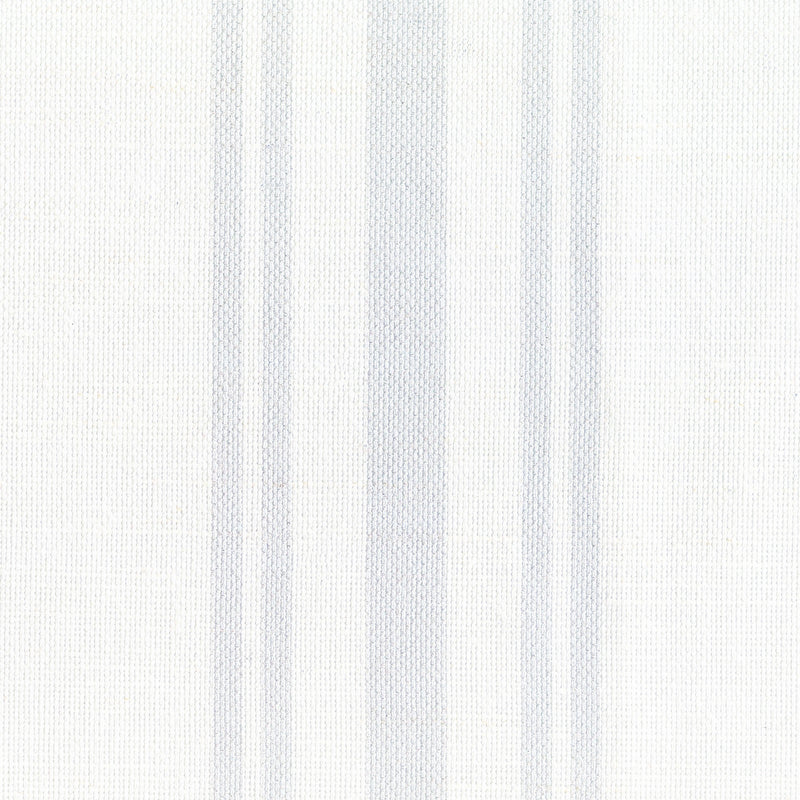Striped Linen Fabric - Pale Grey On White | Meg Morton